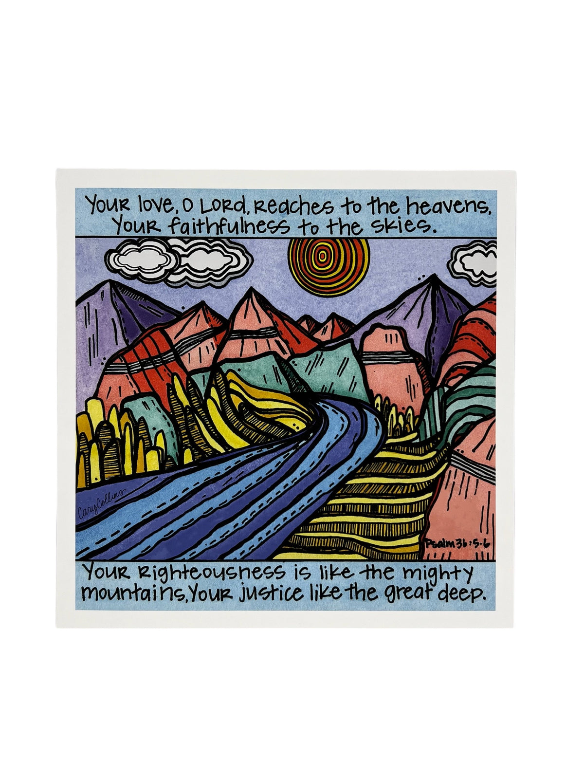 Mighty Mountains Print – Cary Collins Designs