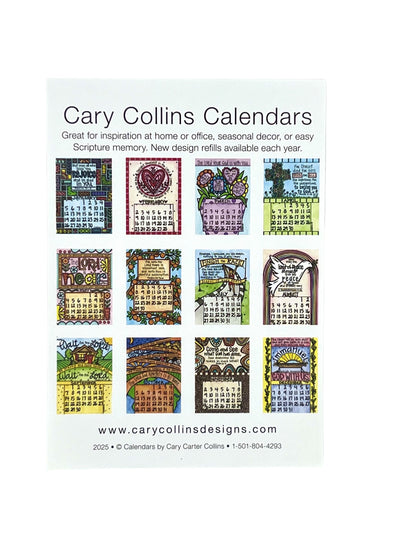 2026 Calendar Refill – Cary Collins Designs
