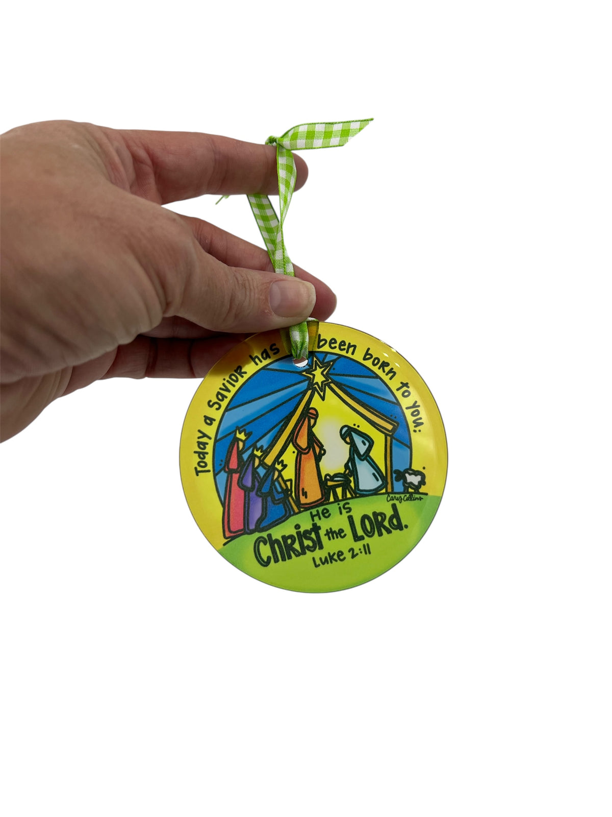 Christ the Lord Ornament – Cary Collins Designs