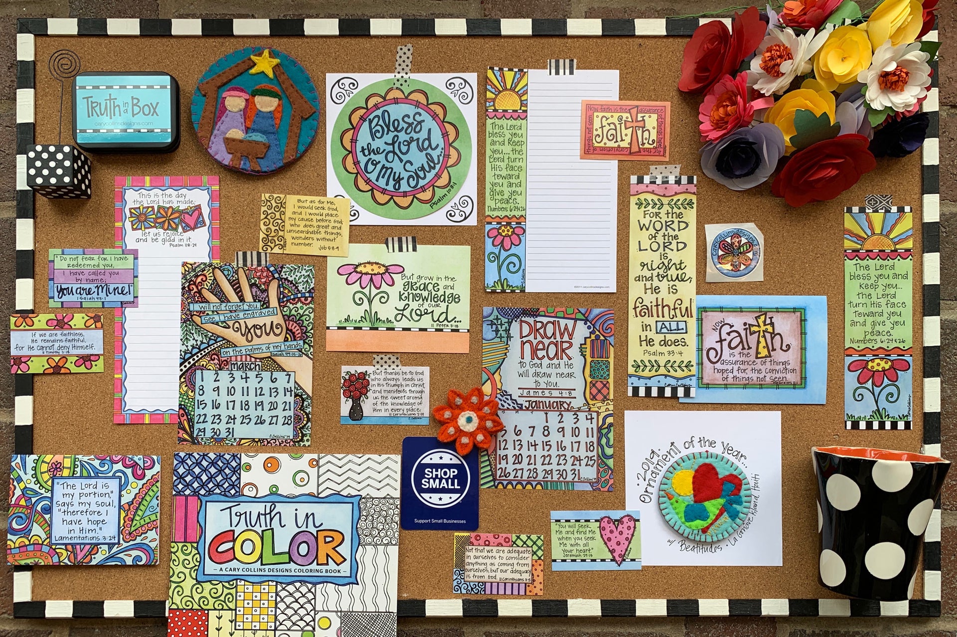 Calendars, Notepads, Gifts and More! Cary Collins Designs