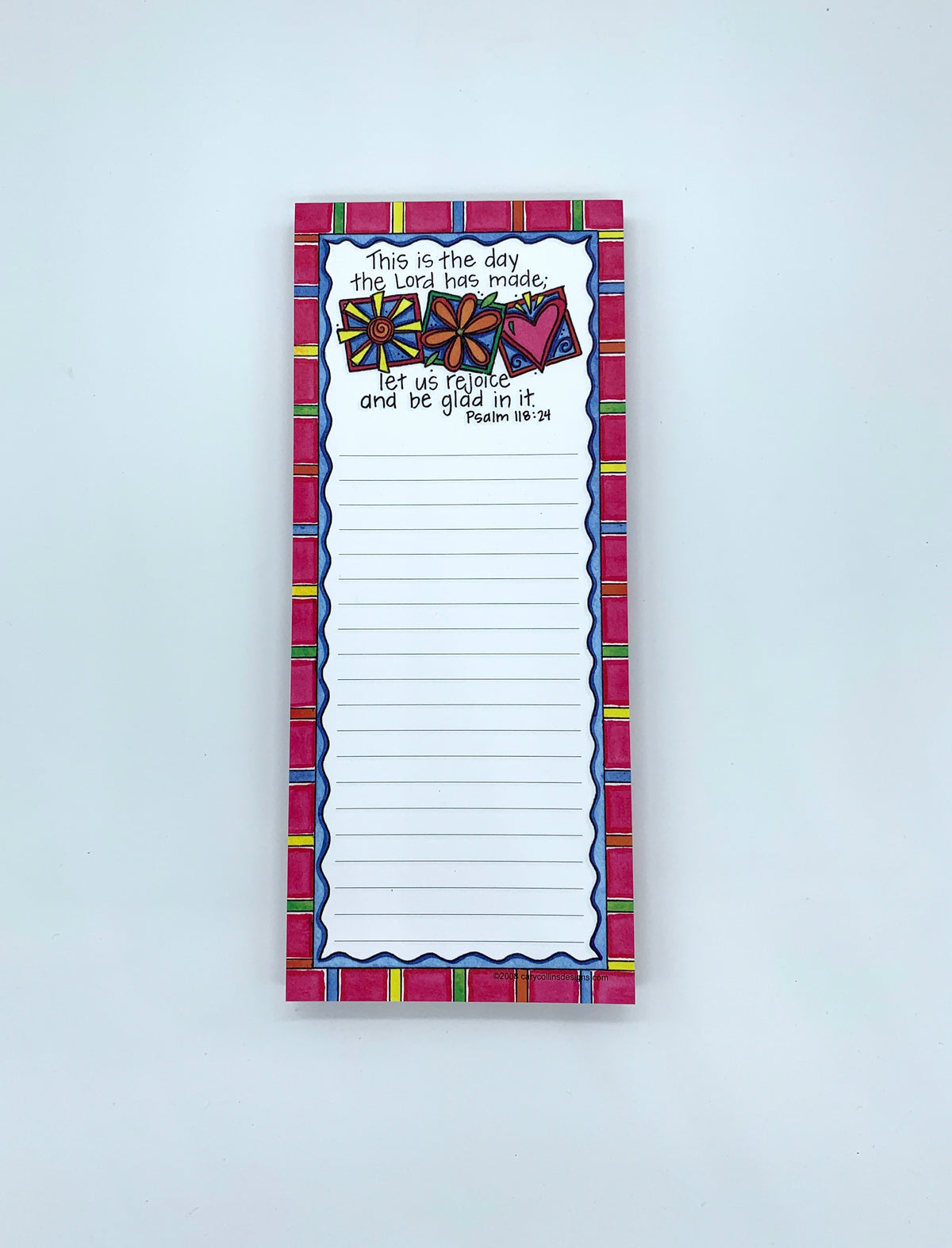 This is the Day Notepad – Cary Collins Designs