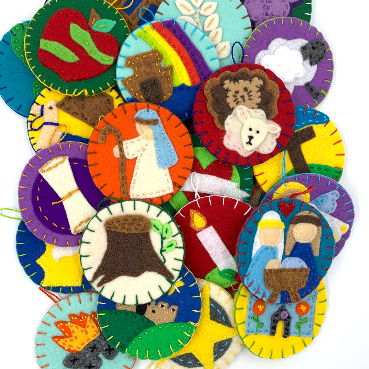 Felt Jesse Tree Patterns – Cary Collins Designs