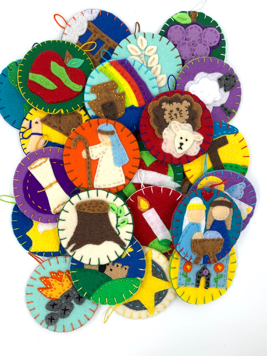 Felt Jesse Tree Patterns – Cary Collins Designs